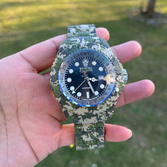 Invicta | Accessories | Invicta Reserve Men Camouflage Watch | Poshmark